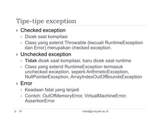 1 exception handling | PDF