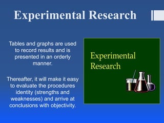 Experimental Research | PPTX