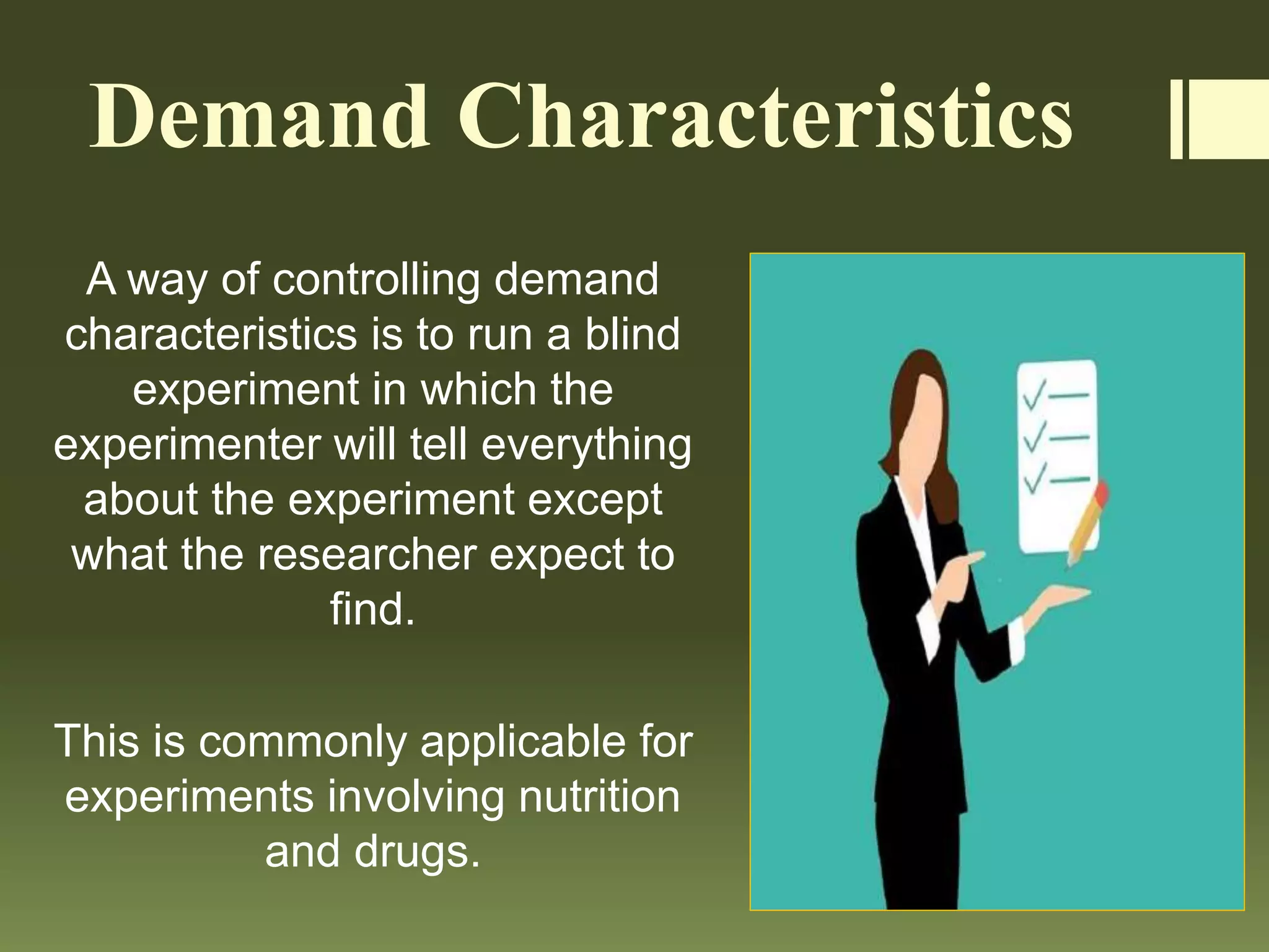 Extraneous Variables in Experiments | PPT