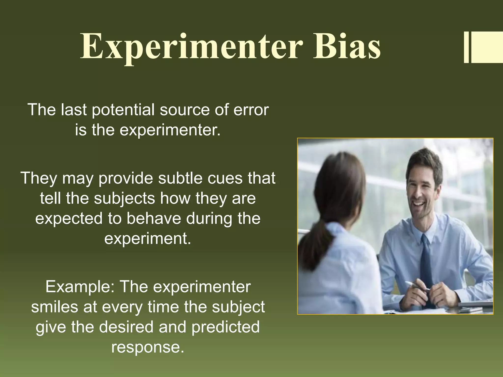 Extraneous Variables in Experiments | PPT