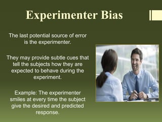 Extraneous Variables in Experiments | PPT