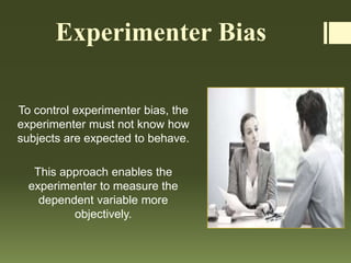 Extraneous Variables in Experiments | PPT