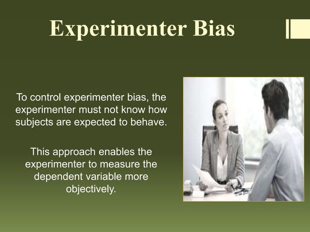 Extraneous Variables in Experiments | PPT