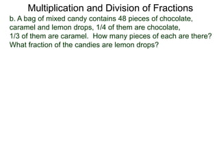 1 f3 multiplication and division of fractions | PPTX