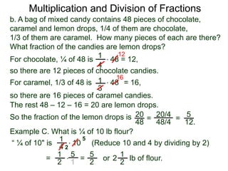 1 f3 multiplication and division of fractions | PPTX