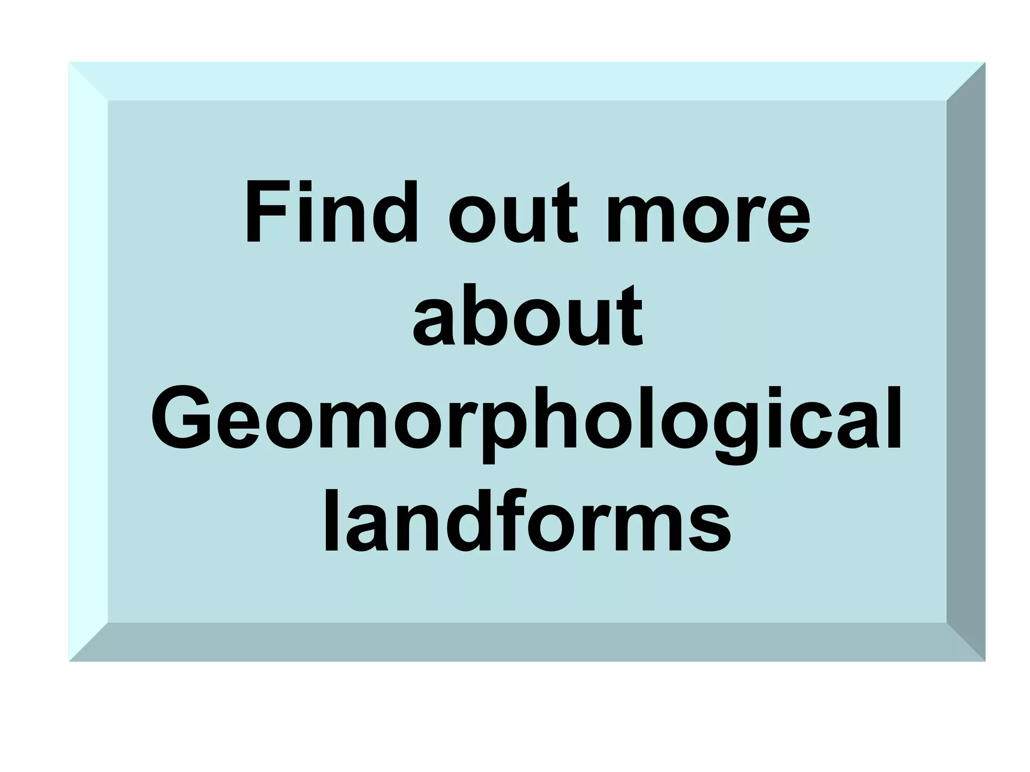 1 Famous Landforms And Landscapes | PPT