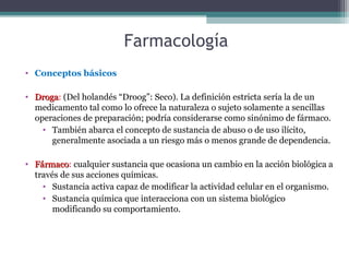 1. farmaco - generalidades | PPT