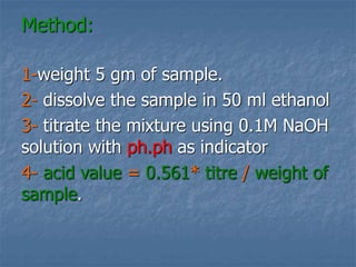 Fats and oils technology and advancements | PPT