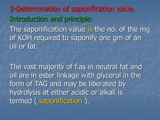 Fats and oils technology and advancements | PPT