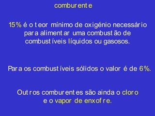 fenomenologia combustao | PPT