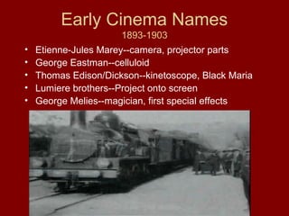 Film forms & allegories-studios, early cinema,narration | PPT