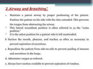 BED SIDE MANAGEMENT OF PATIENT | PPT
