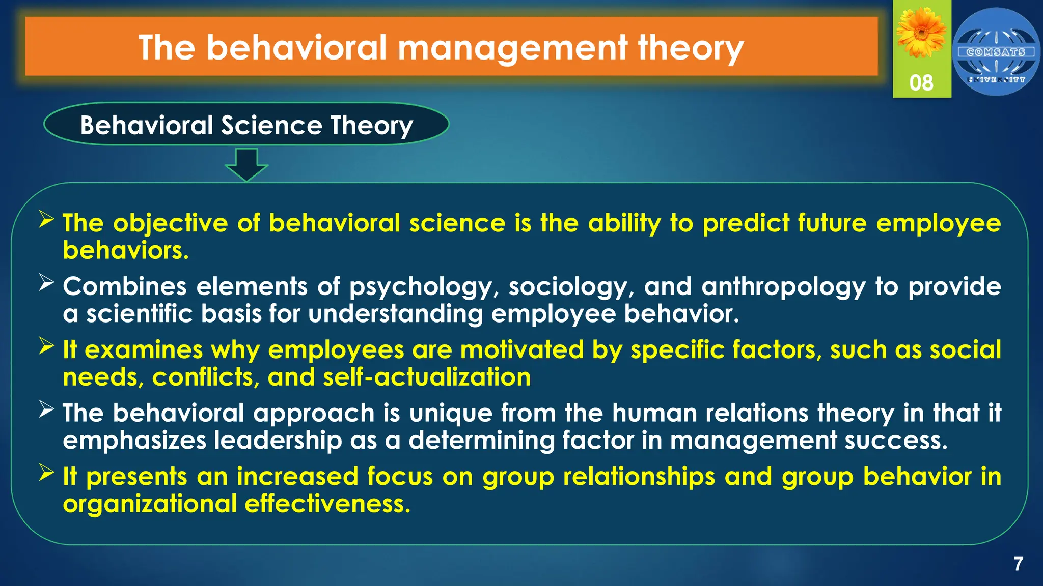 1- Final-Behaverial approach to Management.pptx