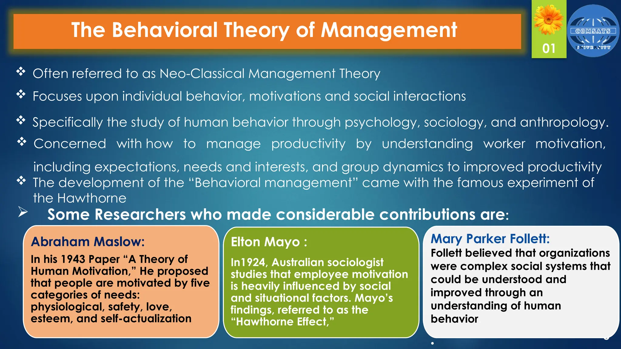 1- Final-Behaverial approach to Management.pptx