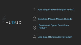 Fiqh Jinayah Bab Hudud | PPTX