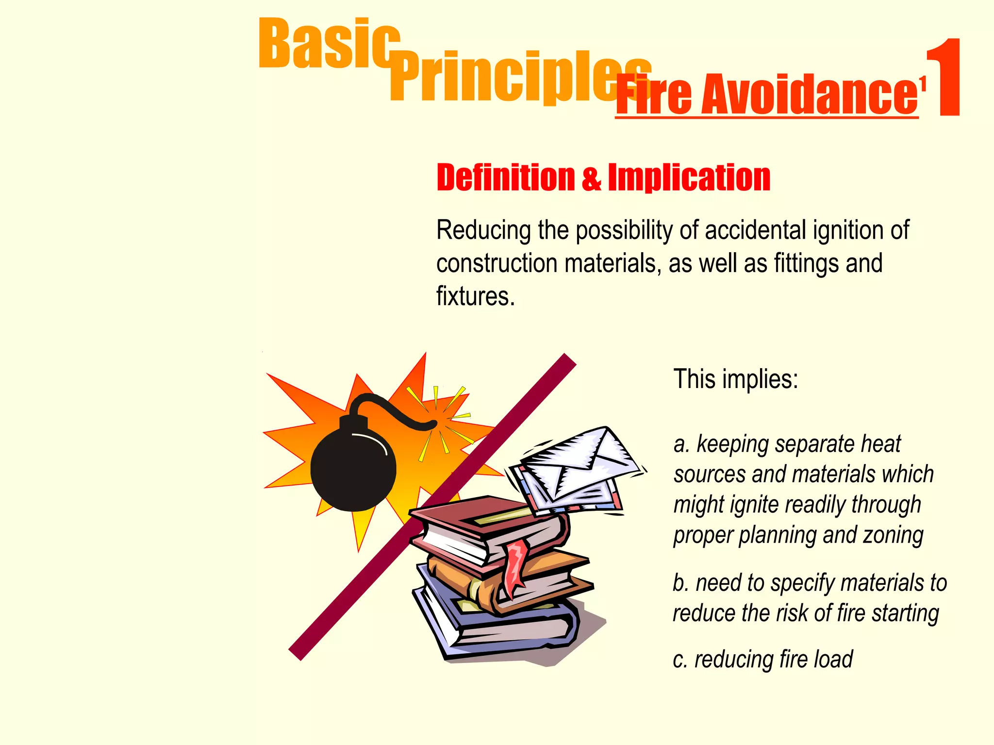 1 Fire safety design principles | PPT