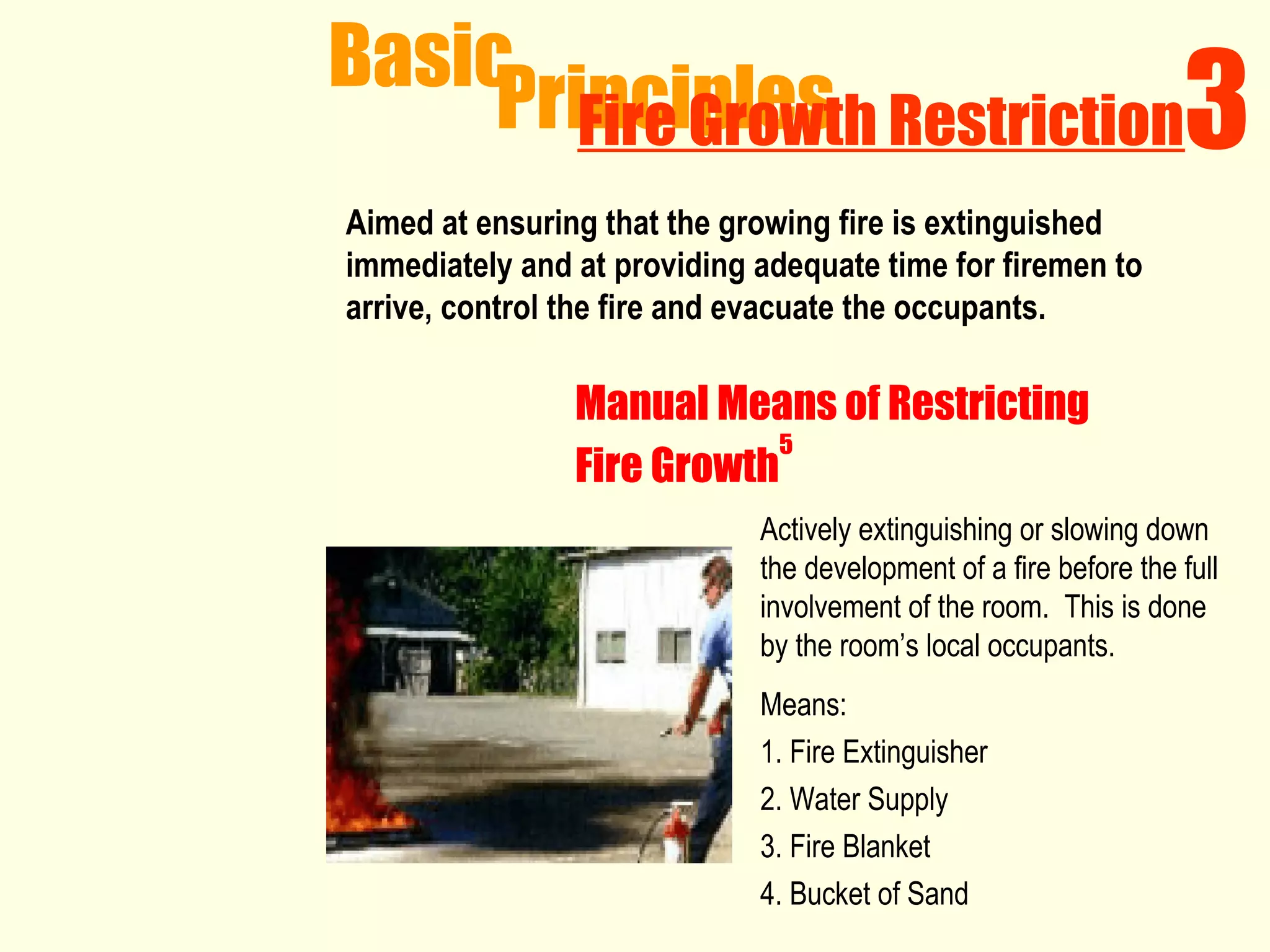 1 Fire safety design principles | PPT