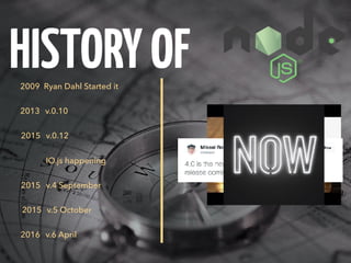 First Step Into NodeJS World | PPT