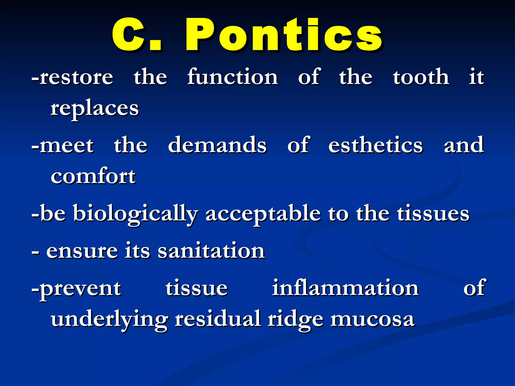 1. fixed partial denture finals1 | PPT