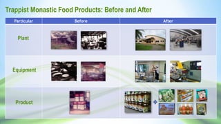 food processing (trappist monastic food products) | PPTX