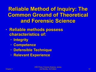 1 Forensic Science Powerpoint Chapter 01 Here We Stand, What A | PPT