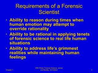 1 Forensic Science Powerpoint Chapter 01 Here We Stand, What A | PPT