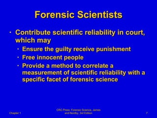 1 Forensic Science Powerpoint Chapter 01 Here We Stand, What A | PPT