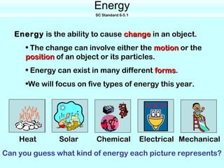 Forms of Energy | PPT