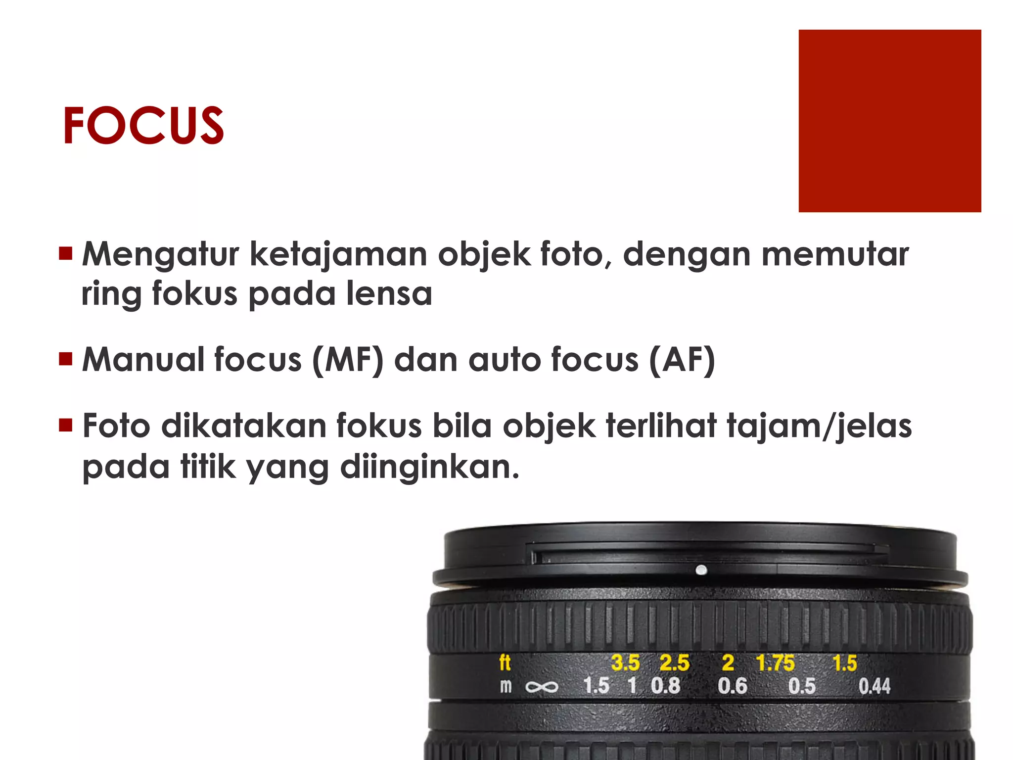 Fotografi Dasar | PPTX