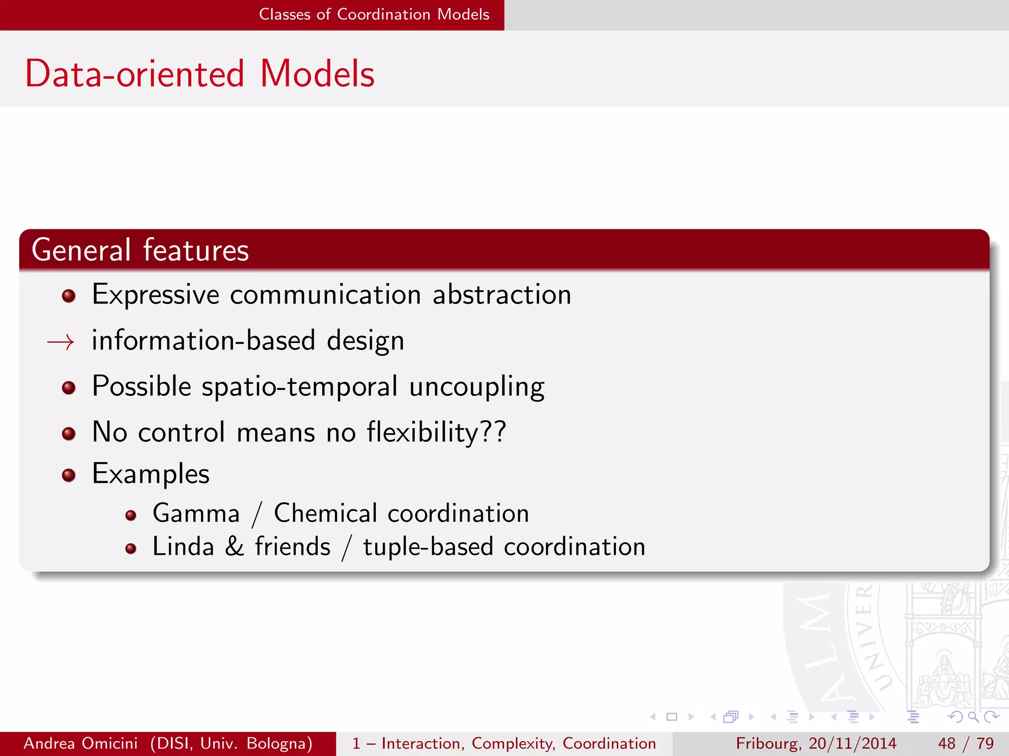 Interaction, Complexity, Coordination | PPT