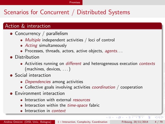 Interaction, Complexity, Coordination | PPT