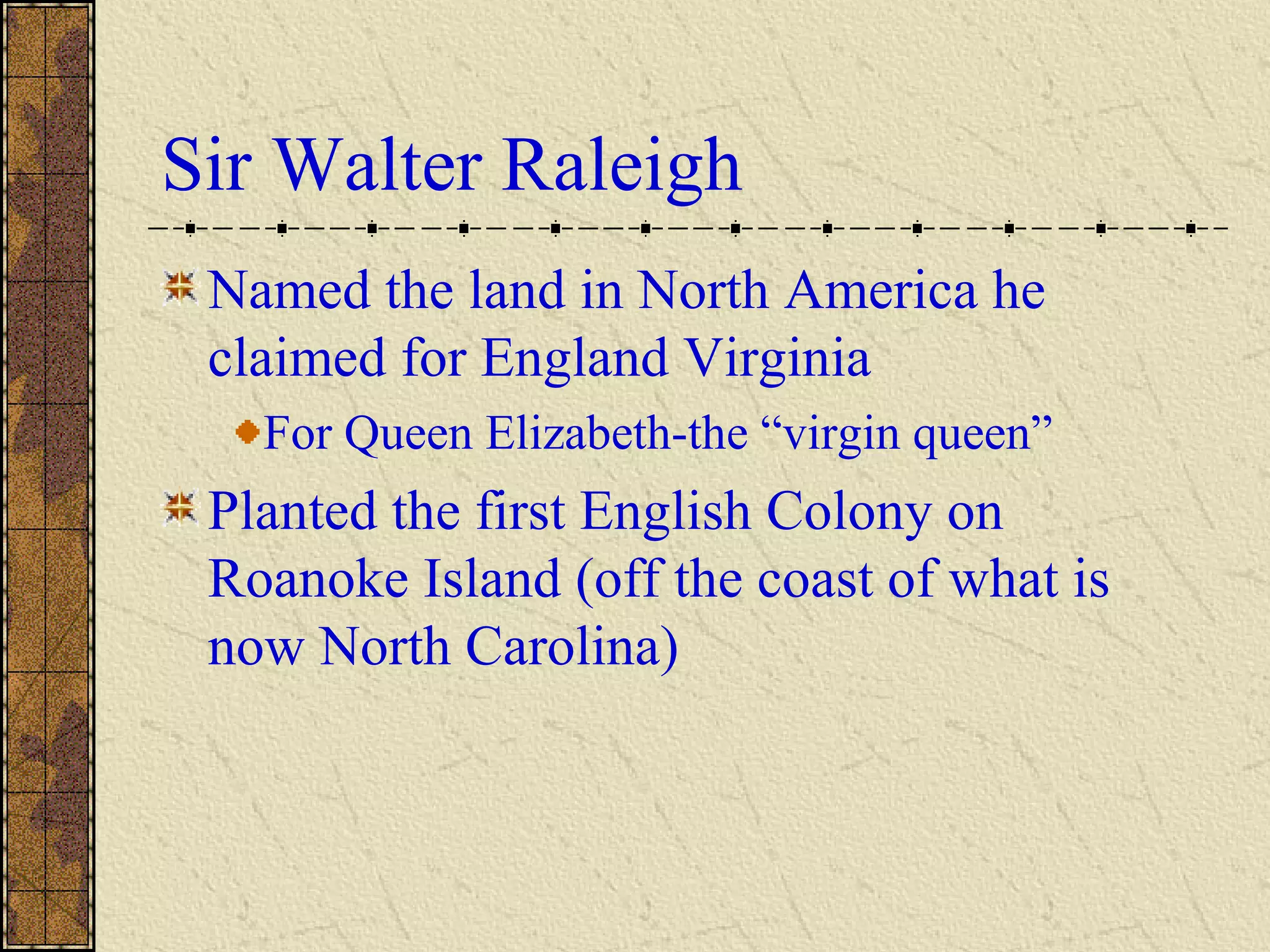 1. founding the thirteen colonies | PPT