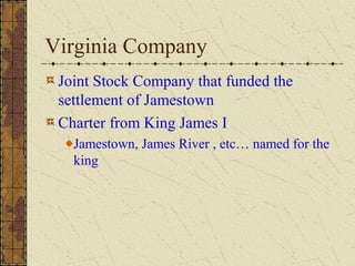 Joint Stock Company Colonies