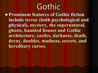 1 - Frankenstein and the Gothics Intro - Gothic.ppt