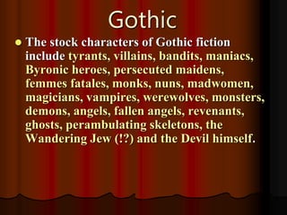 1 - Frankenstein and the Gothics Intro - Gothic.ppt