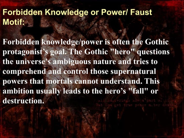 1 - Frankenstein and the Gothics Intro - Gothic.ppt