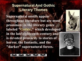 1 - Frankenstein and the Gothics Intro - Gothic.ppt