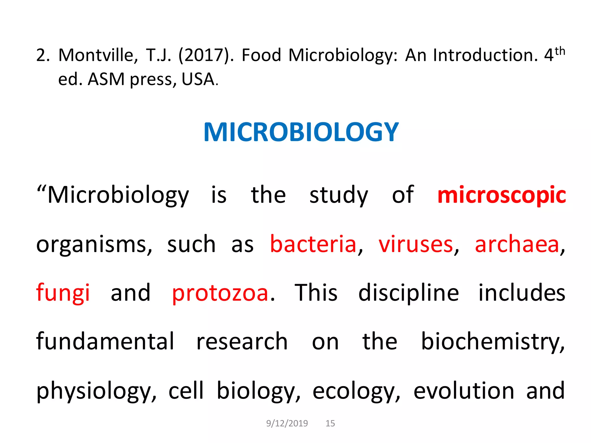 Food Microbiology (2019-20) - published | DOCX