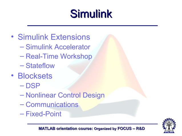 Matlab-fundamentals of matlab-1 | PPT