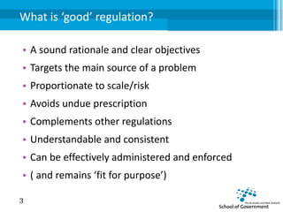 Regulatory performance: the role of Institutions | PDF