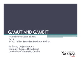 1 gamut-gambit | PPT
