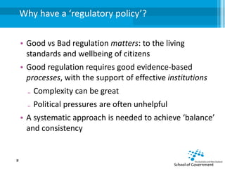 A “Sustainable Regulatory Policy”: what determines success? | PDF