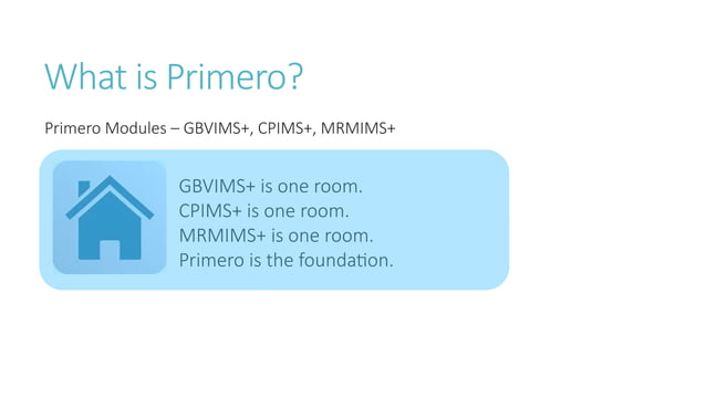 1-GBVIMS-Overview-OF PRIMERO IM SYSTEM.pptx | Computing | Technology & Computing