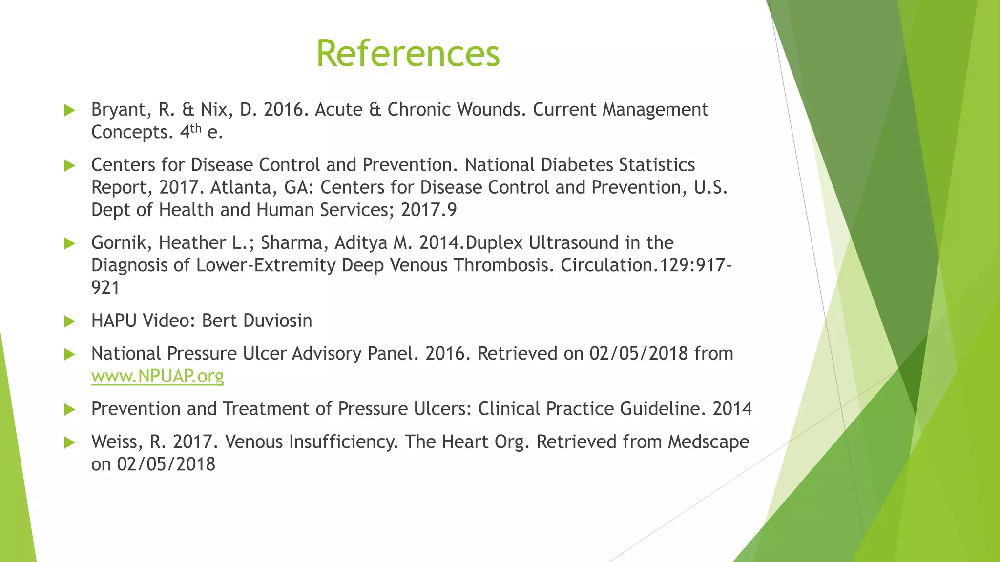 Geiger- Interdisplinary approach to wound management | PPTX