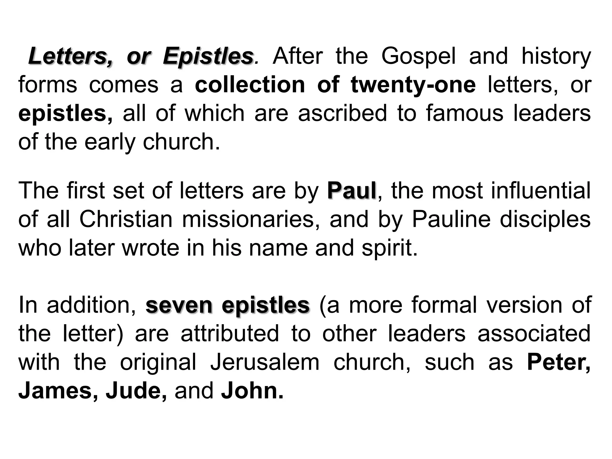 1 general introduction to the new testament | PPTX