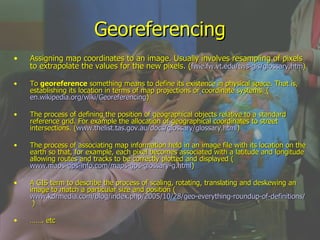 1 georeferencing | PPT