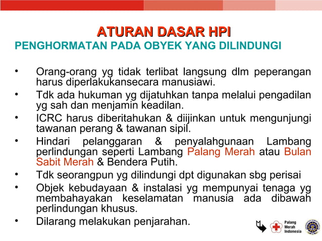 Gerakan, HPI & Lambang PPT (Materi PMR) | PPT