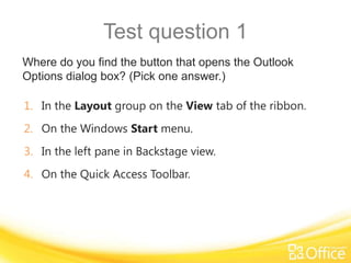 Getting started with Outlook | PPTX