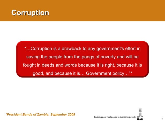 Good Governance and Anti Corruption | PPT