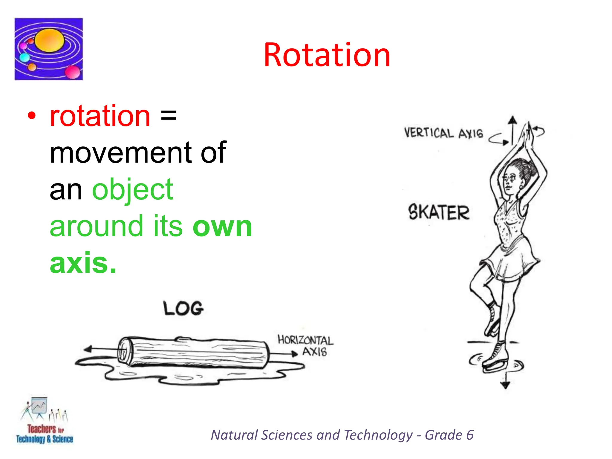 Rotation vs revolution presentation pptx | PPTX